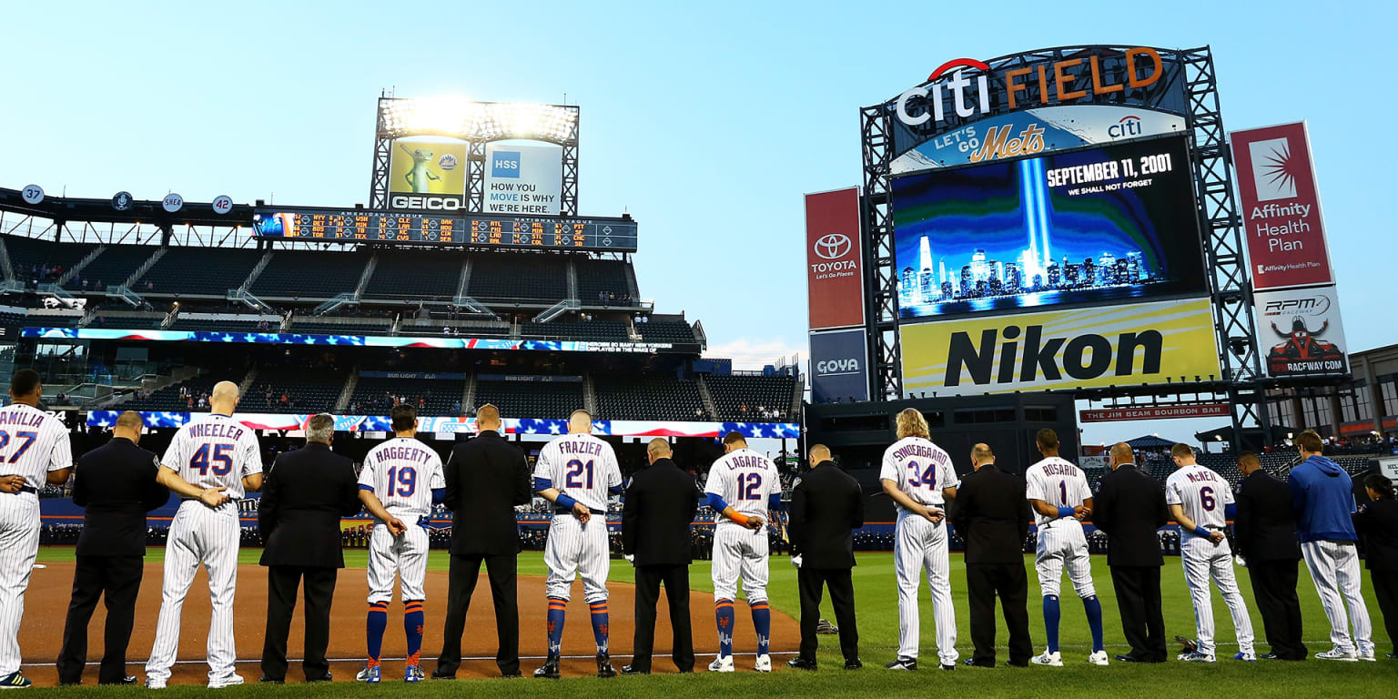 Mets honor fallen firefighter on September 11