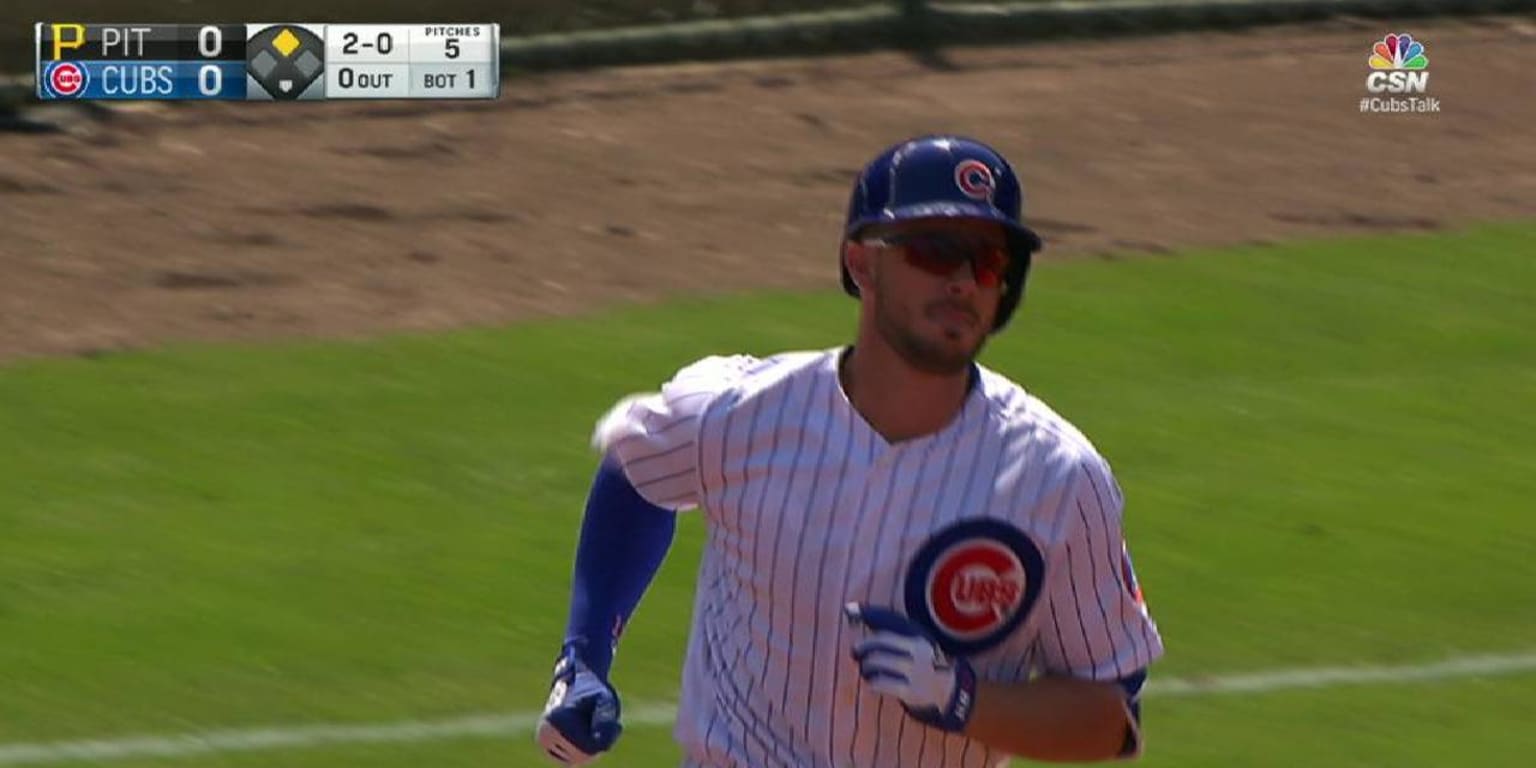 Kris Bryant's first homer of 2017 marked the fourth time he's hit the ...