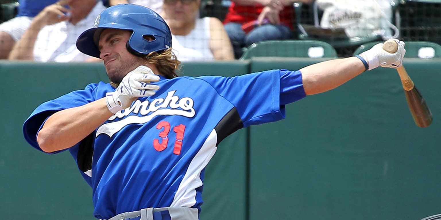 Dodgers' DJ Peters has three homers for Quakes
