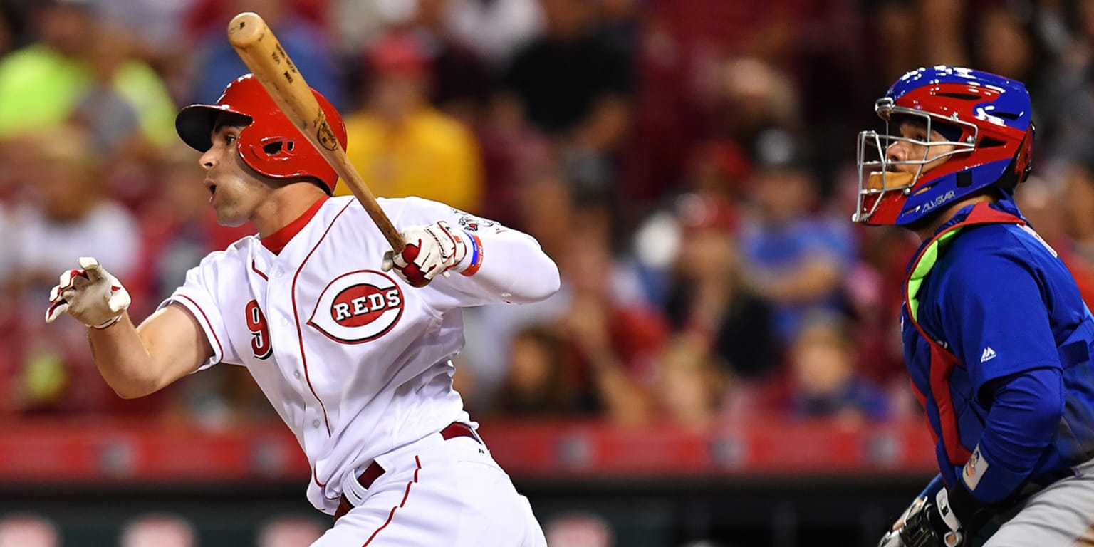 Jose Peraza's 2-run pinch-hit 2B lifts Reds