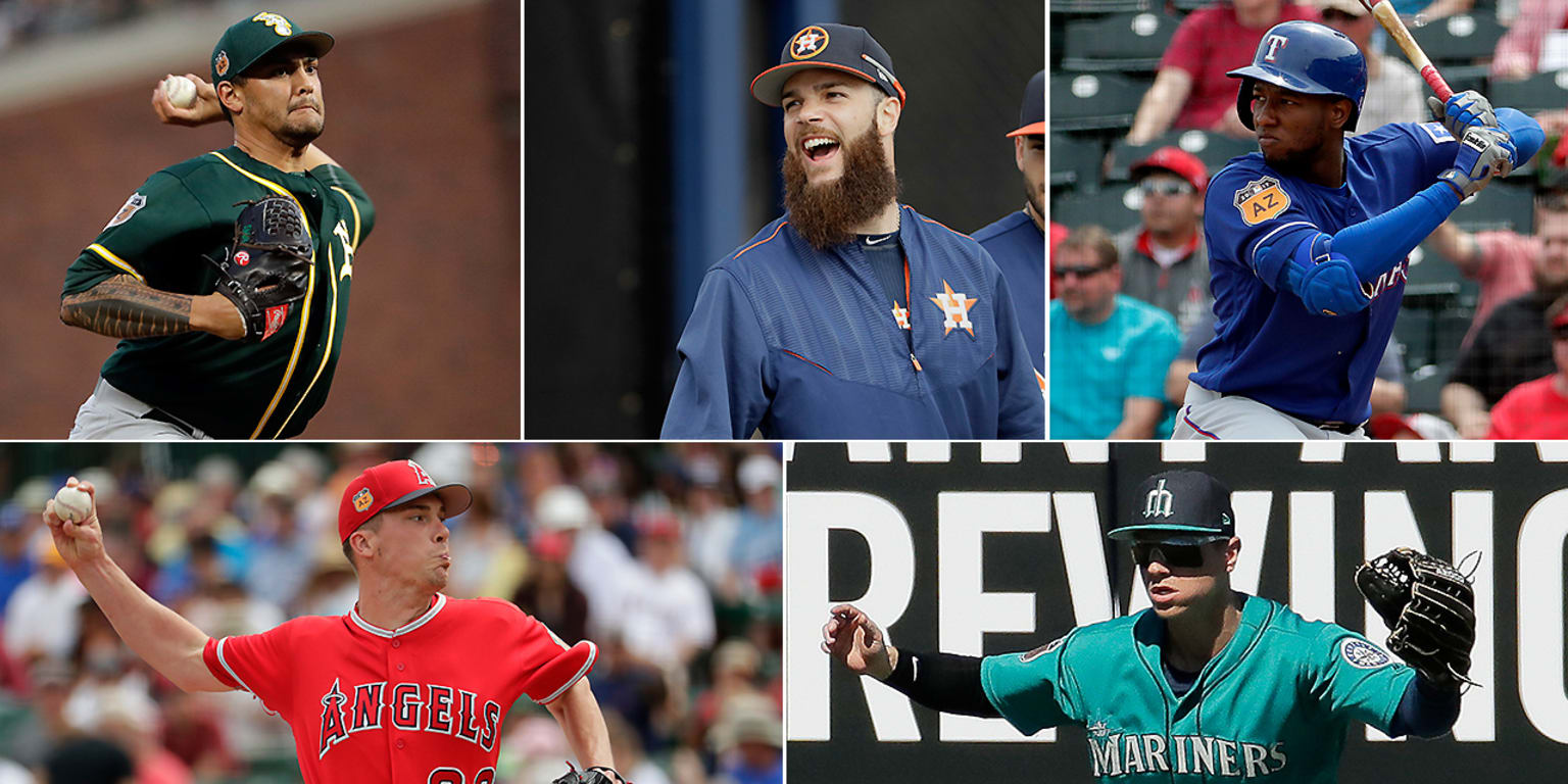 Competitive AL West teams each have Plan B