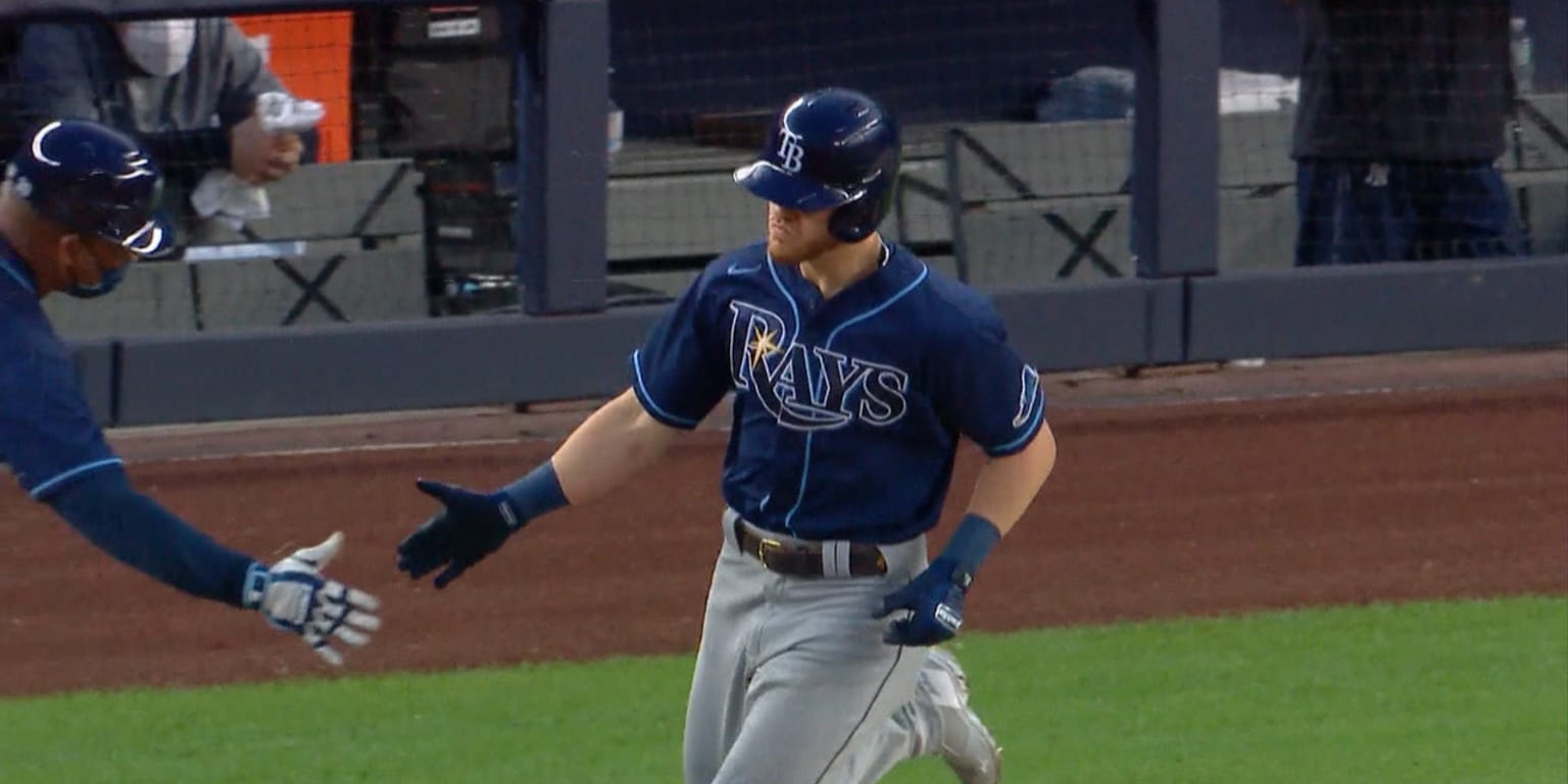 Brosseau (2 HR), Rays ganan serie en N.Y.