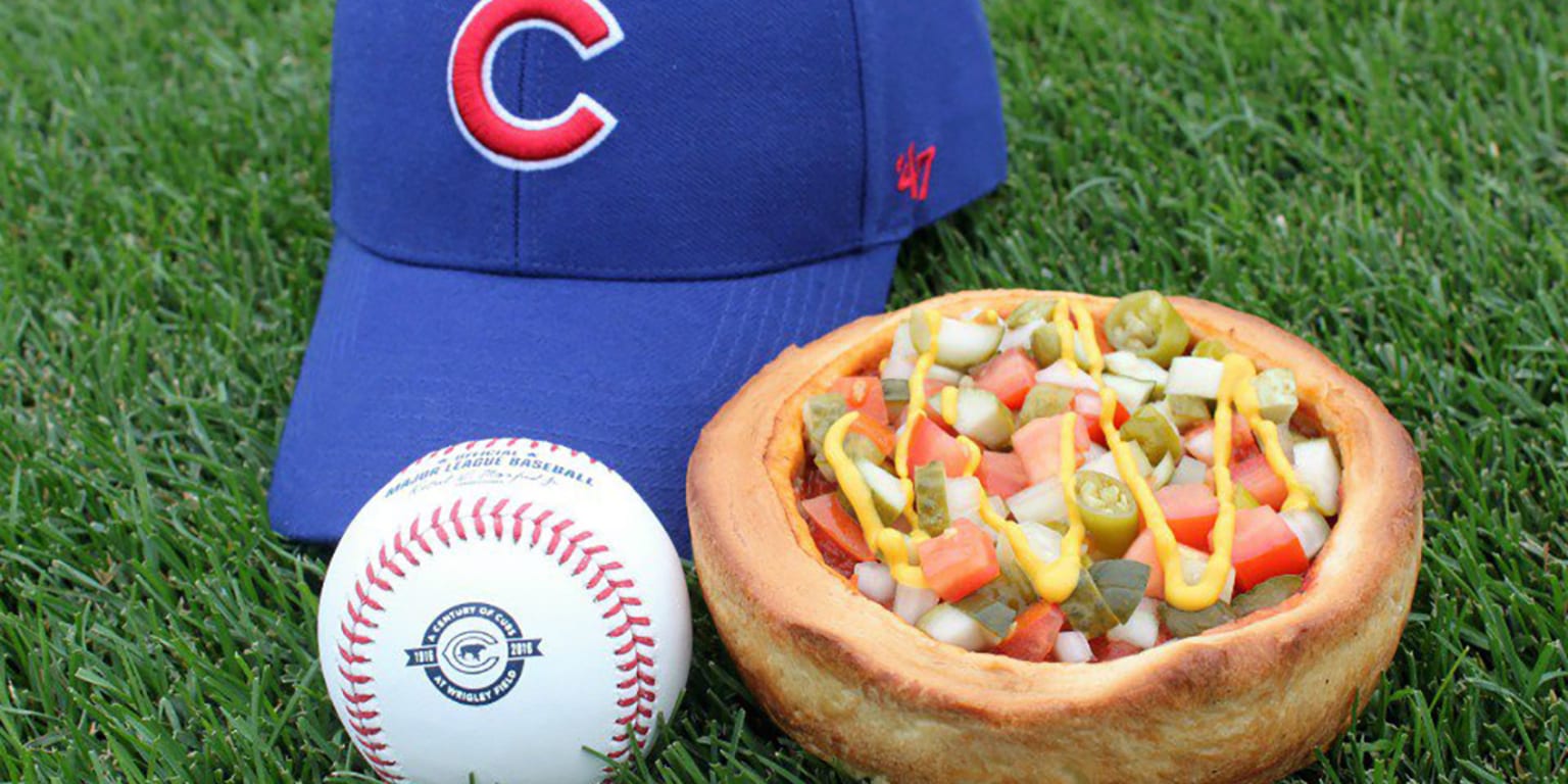 The Cubs have combined a deep dish pizza with a hot dog, and it is ...