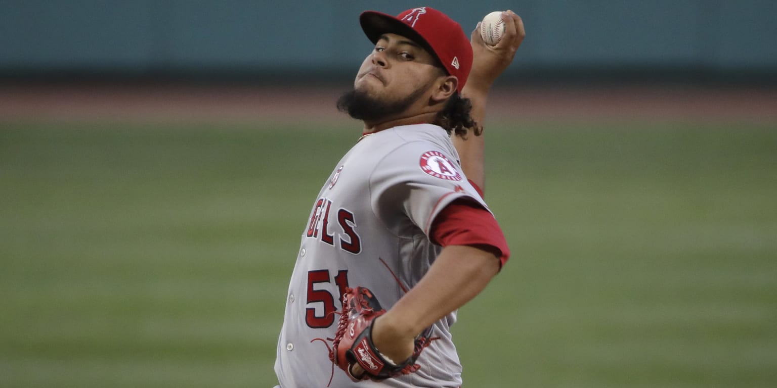 Jaime Barria struggles in Angels' big loss to Red Sox