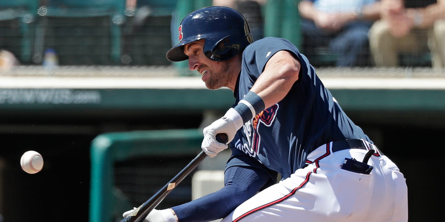 Lane Adams hoping to make Braves roster