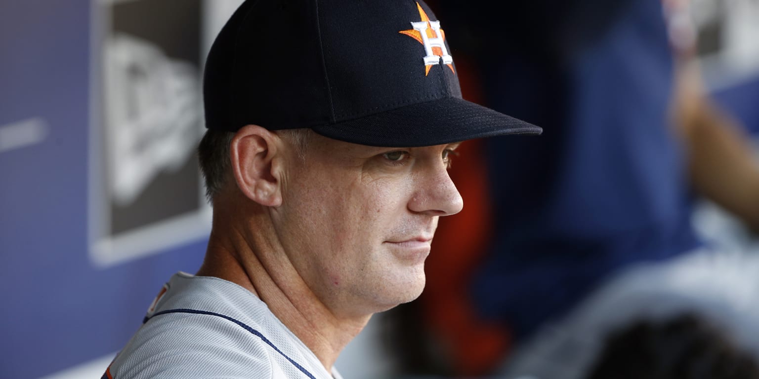AJ Hinch focusing on days off for key Astros