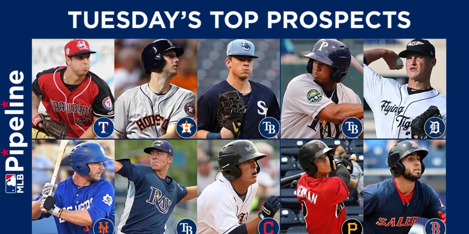 Rangers pitchers lead top prospect performers