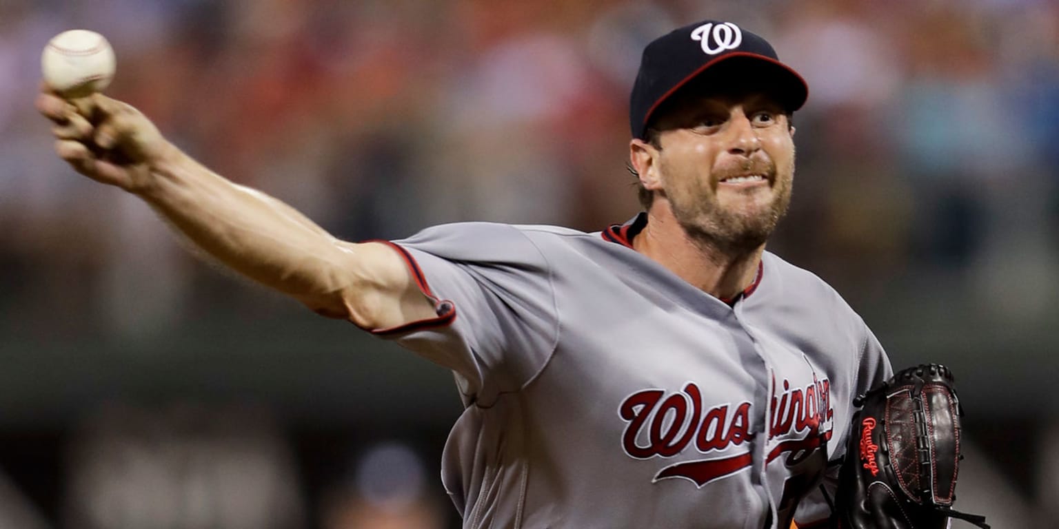 Max Scherzer takes no-hitter into sixth inning