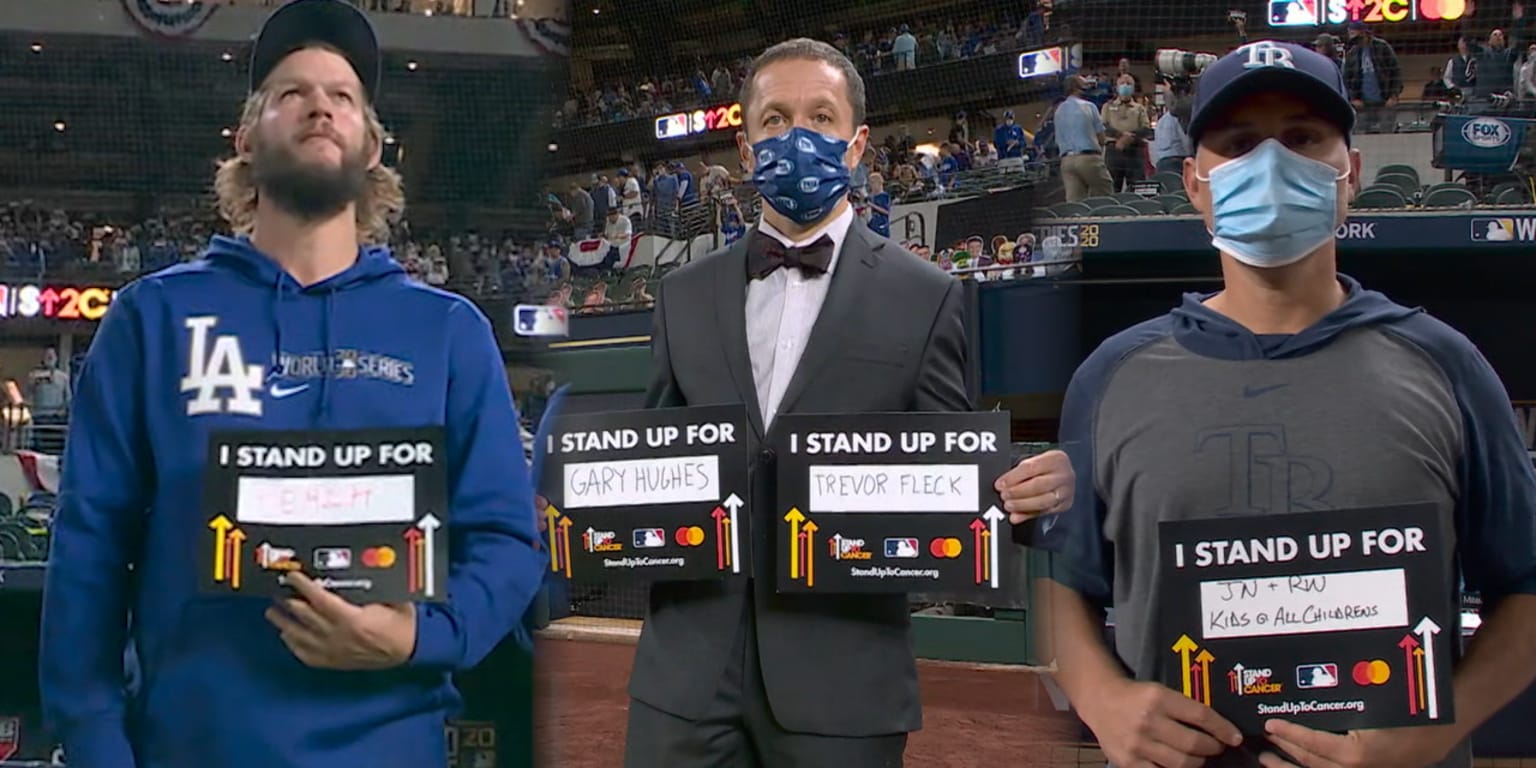 World Series 2020 Stand Up To Cancer