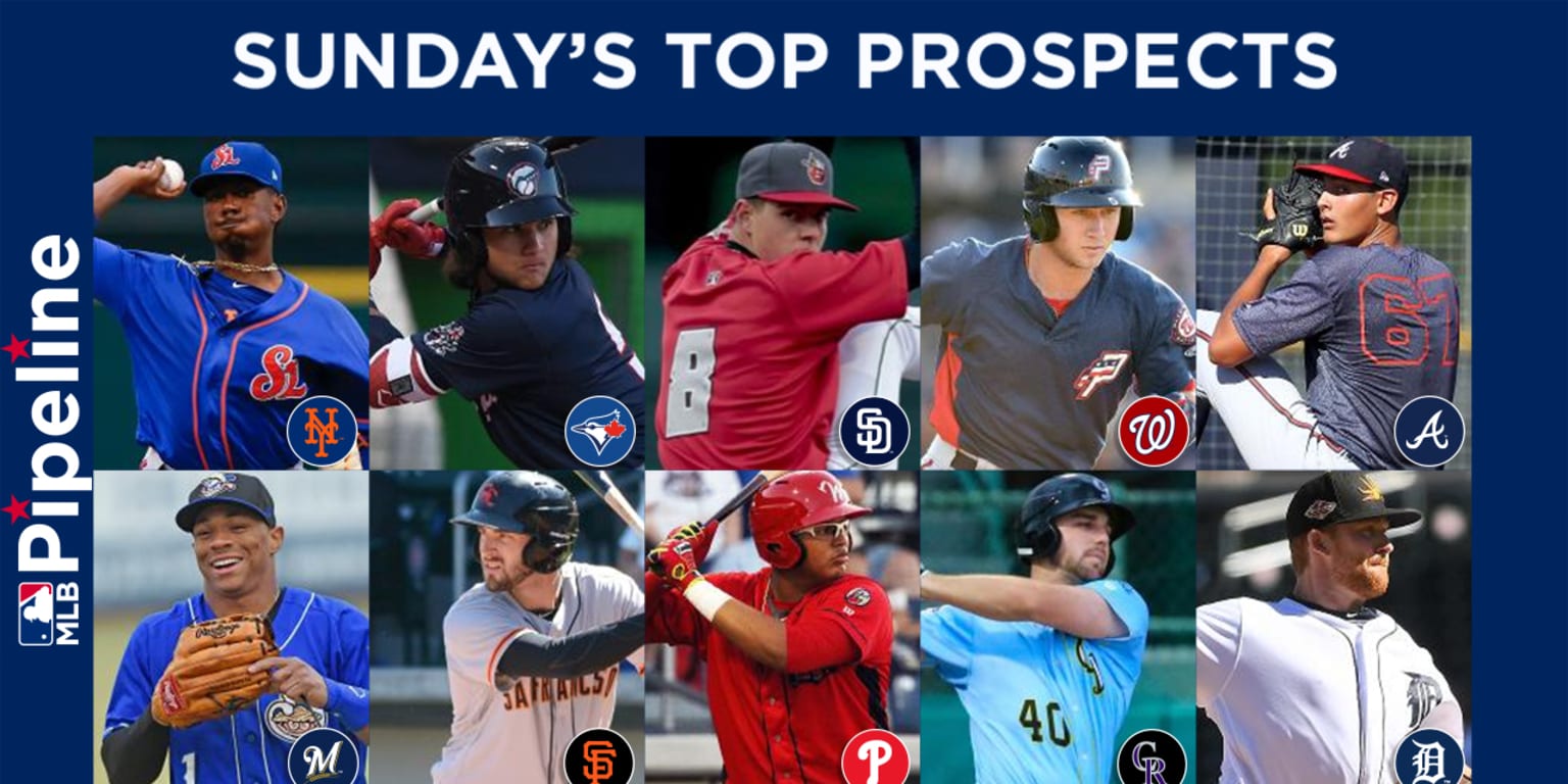 Justin Dunn leads top prospect performers