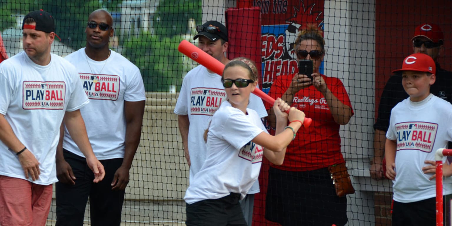 Cincinnati Reds hold inaugural Play Ball game