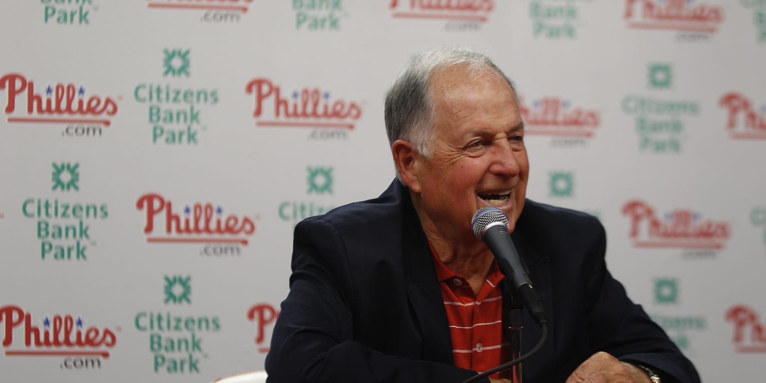 Pat Gillick will go into Phillies Wall of Fame
