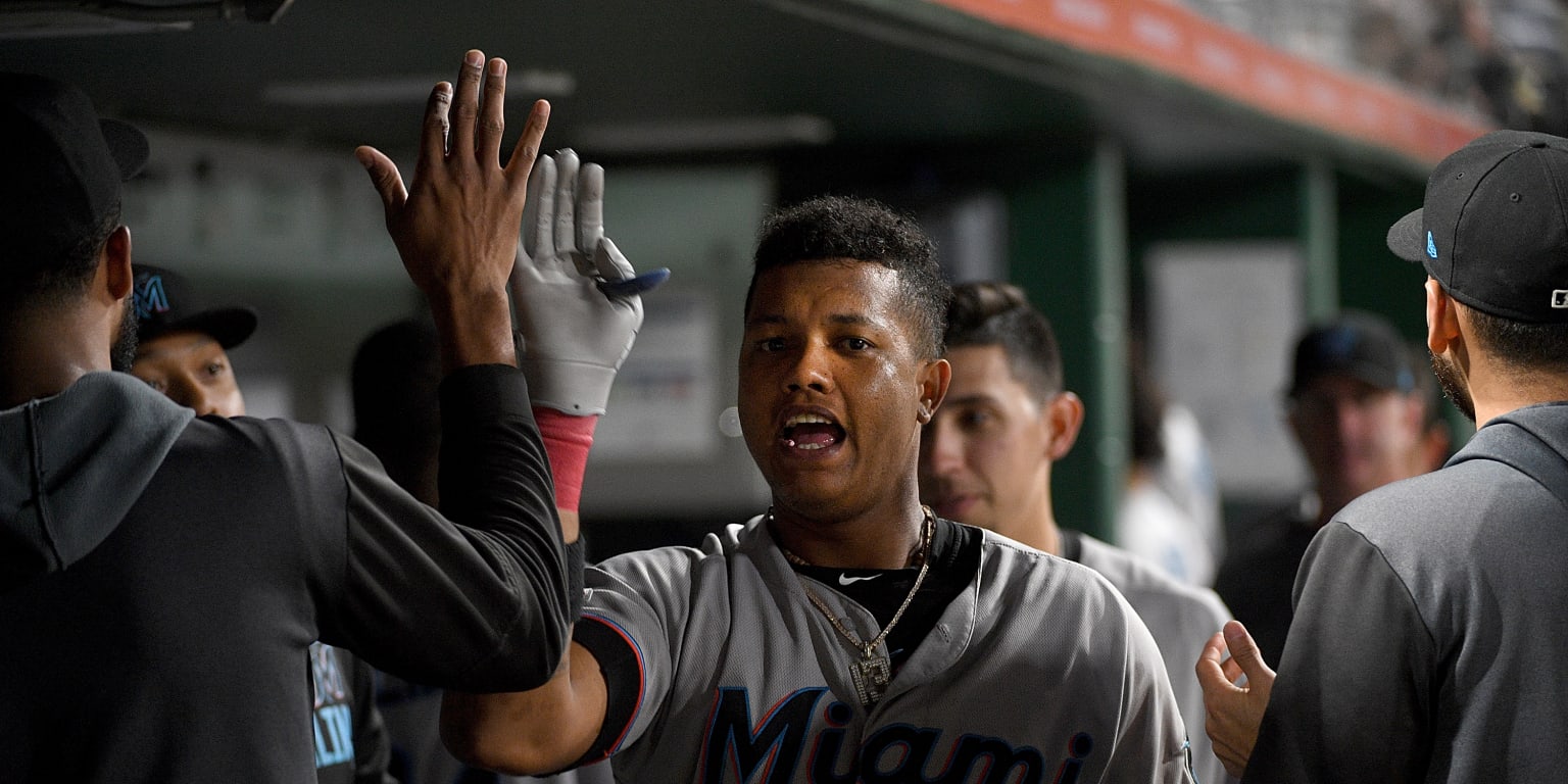 Starlin Castro records four hits in Marlins loss