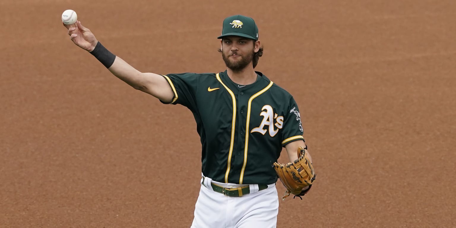 Chad Pinder brings versatility to A's
