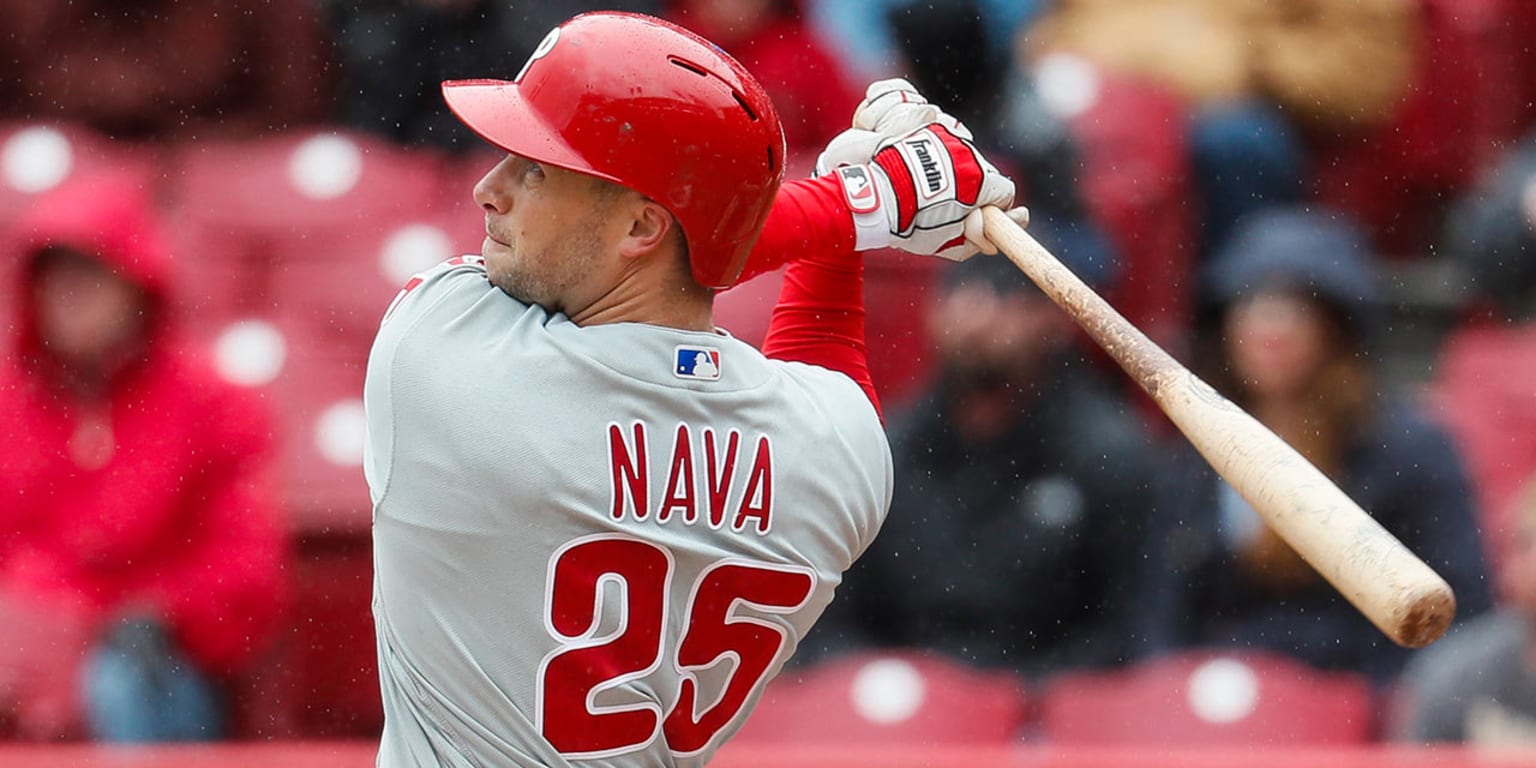 Daniel Nava hits two home runs in Phils debut