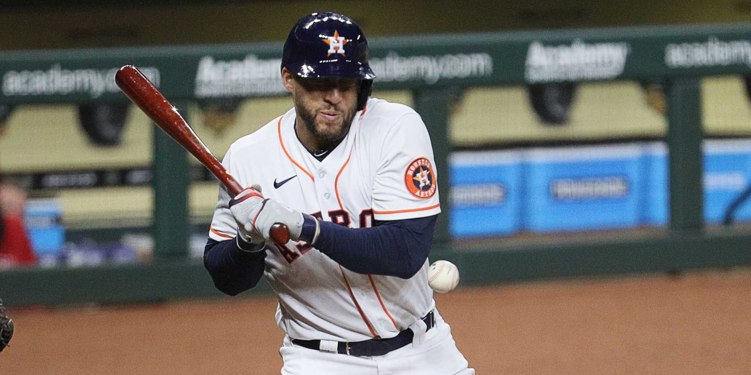 George Springer has left elbow contusion