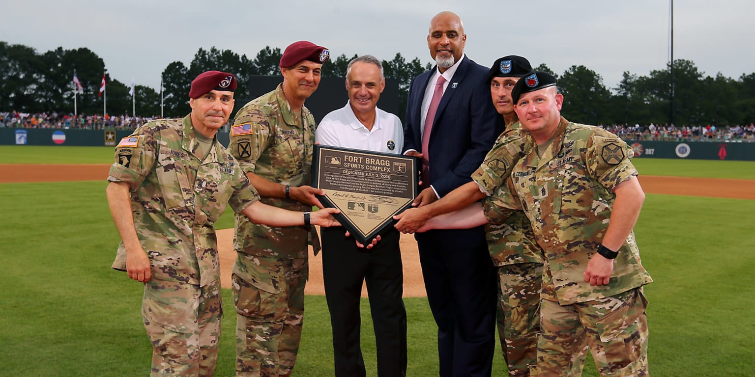 Rob Manfred honored to bring MLB to Fort Bragg