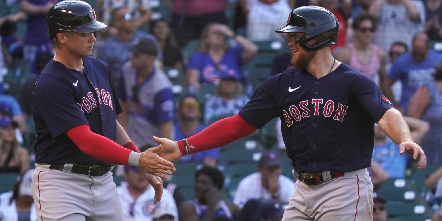 Red Sox win finale at Wrigley Field
