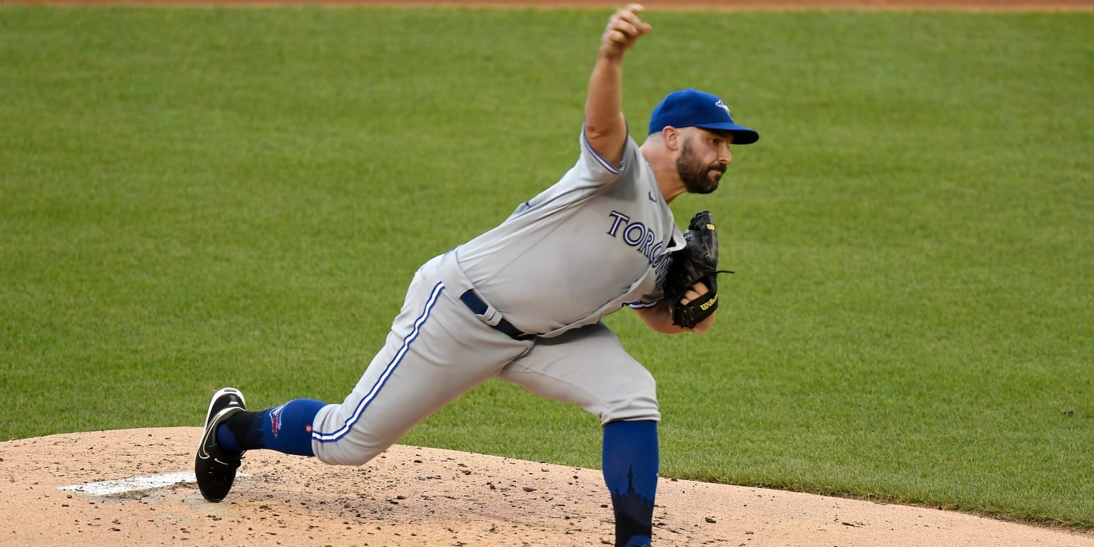 Tanner Roark allows one run in Blue Jays debut