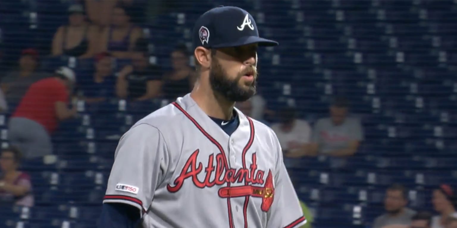 Chris Martin throws immaculate inning