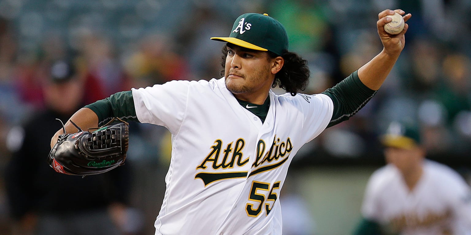 A's Sean Manaea shows poise in MLB debut