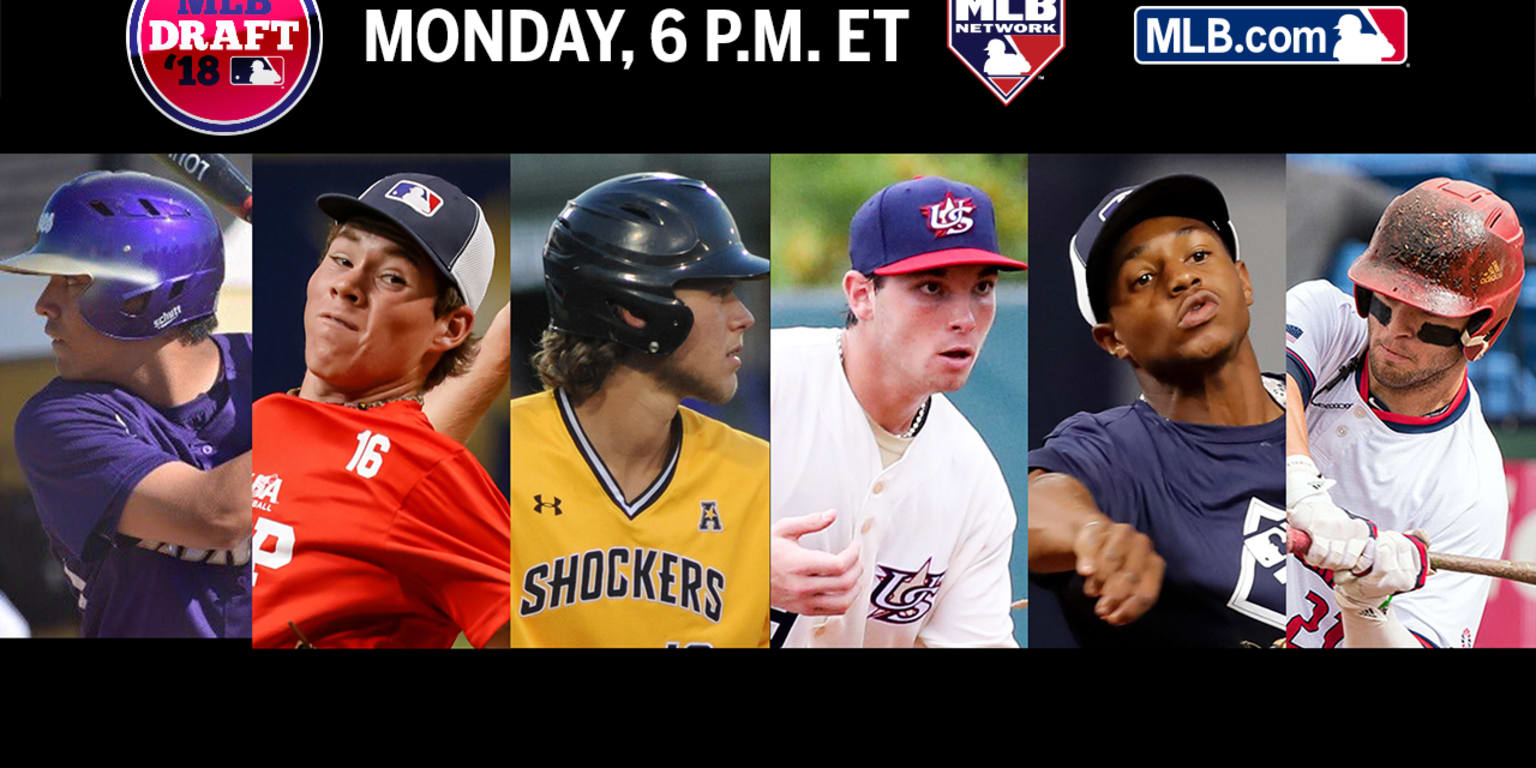 6 potential 1st-rounders to attend MLB Draft