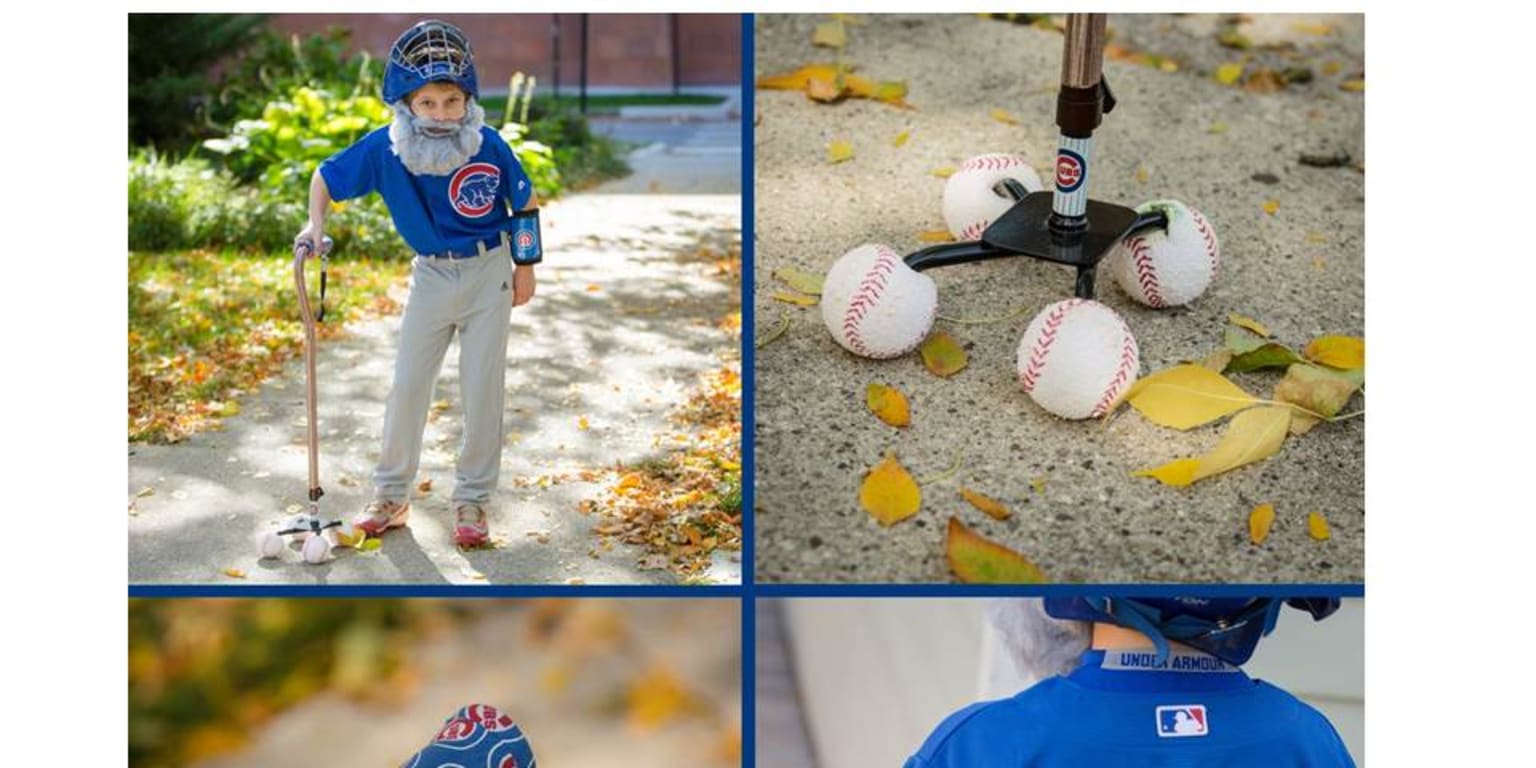 This young Cubs fan's Grandpa Rossy costume may have just won Halloween ...