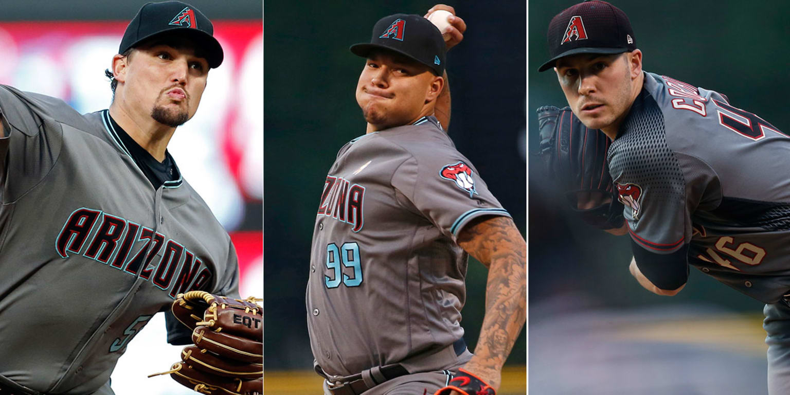 Who is D-backs' 3rd starter for potential NLDS
