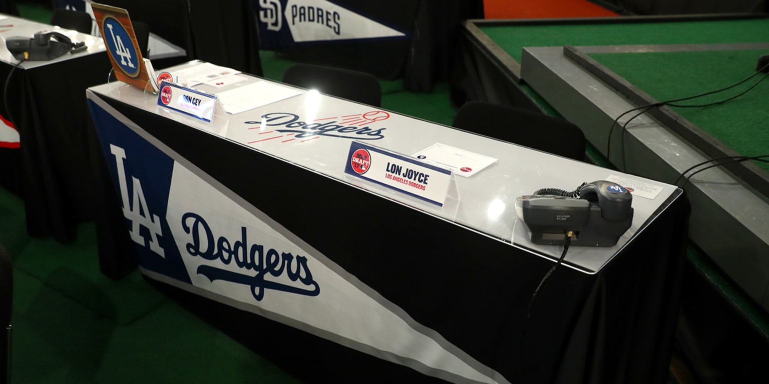 Dodgers Draft with focus on college arms