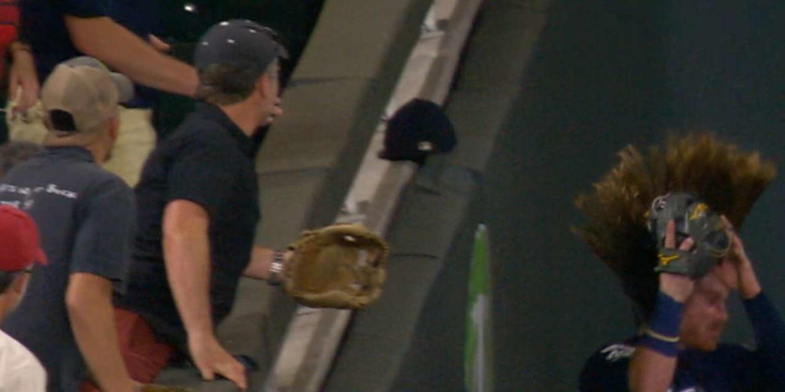 Ben Gamel had the perfect hair flip following a miraculous catch | MLB.com