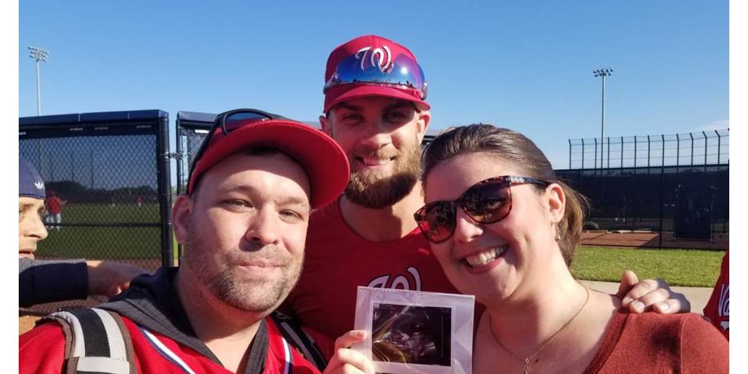 Bryce Harper helped a woman surprise her husband with news he's ...