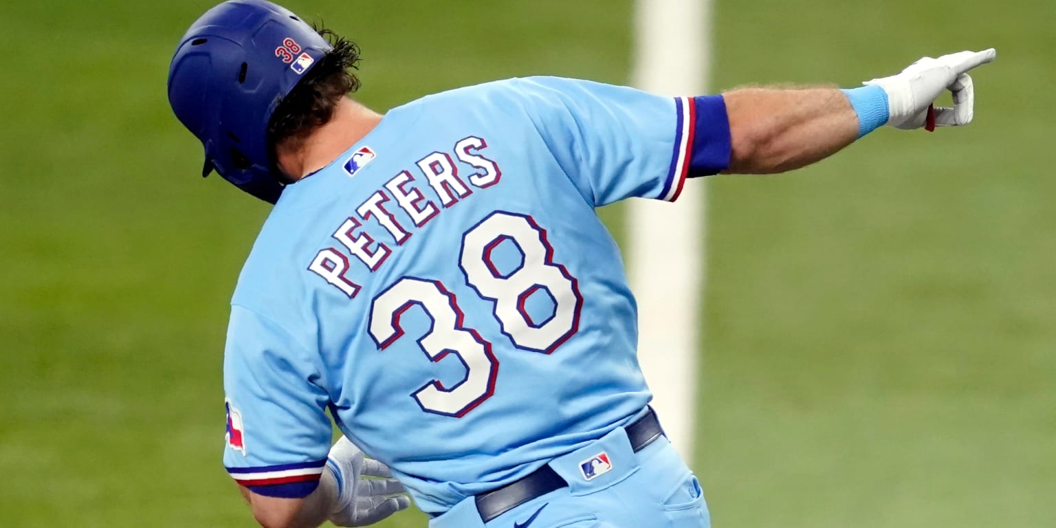 DJ Peters helps lead Rangers to win over A's