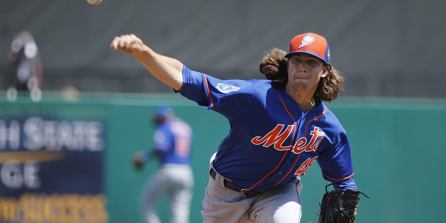 Mets' deGrom makes bats miss in third start