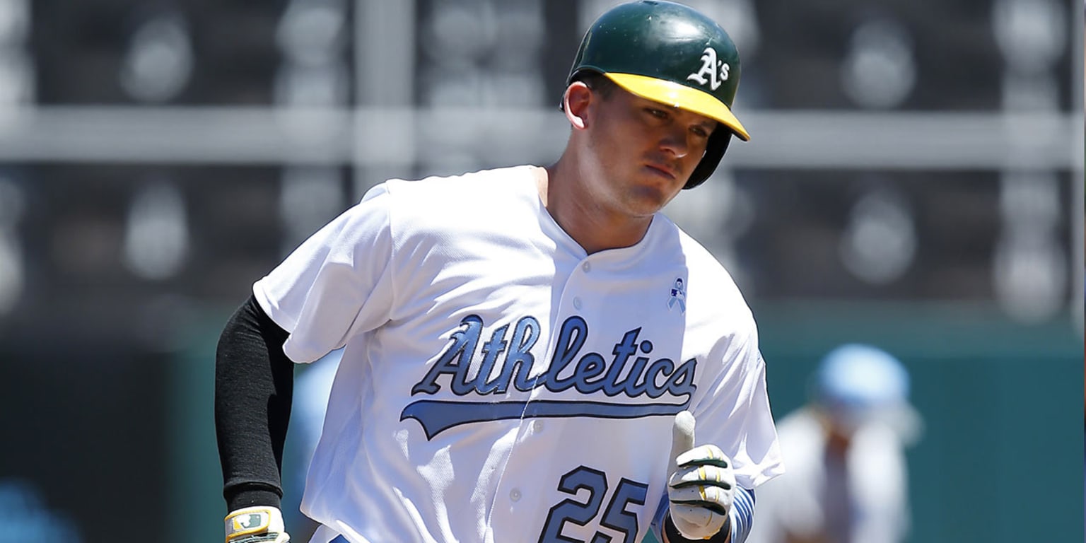 Ryon Healy homers twice in A's win vs. Yankees