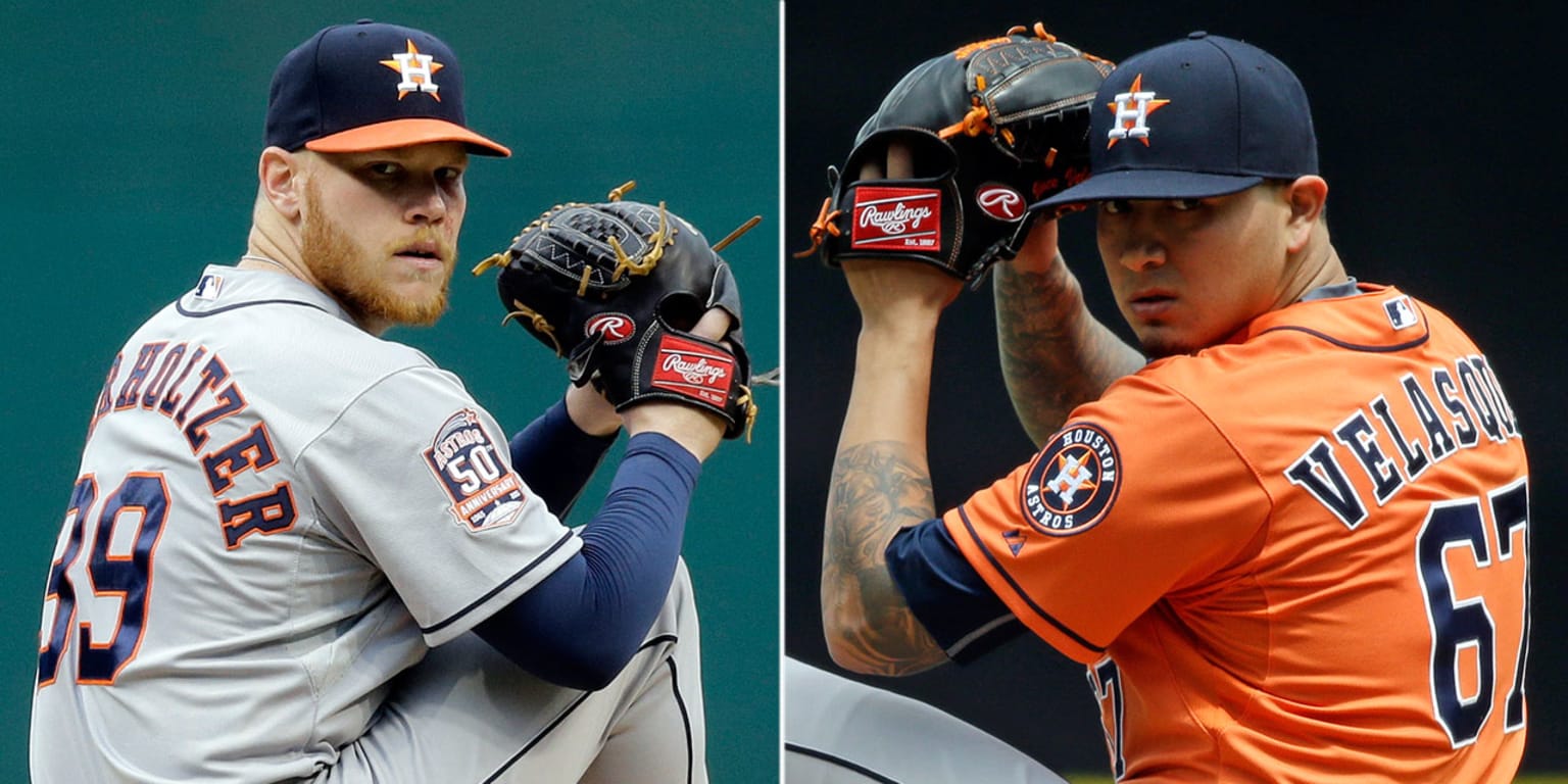 Brett Oberholtzer, Vincent Velasquez rotation
