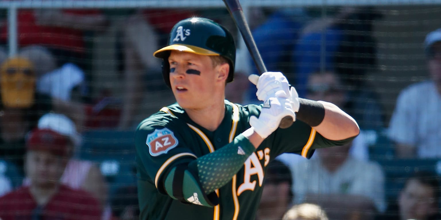 A's Chris Coghlan uses stats to his benefit