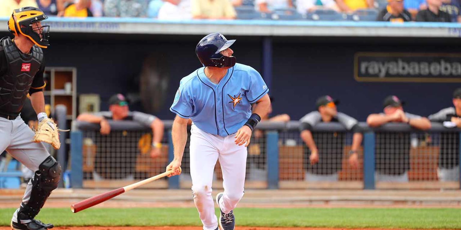 Rays' Daniel Robertson makes case at second