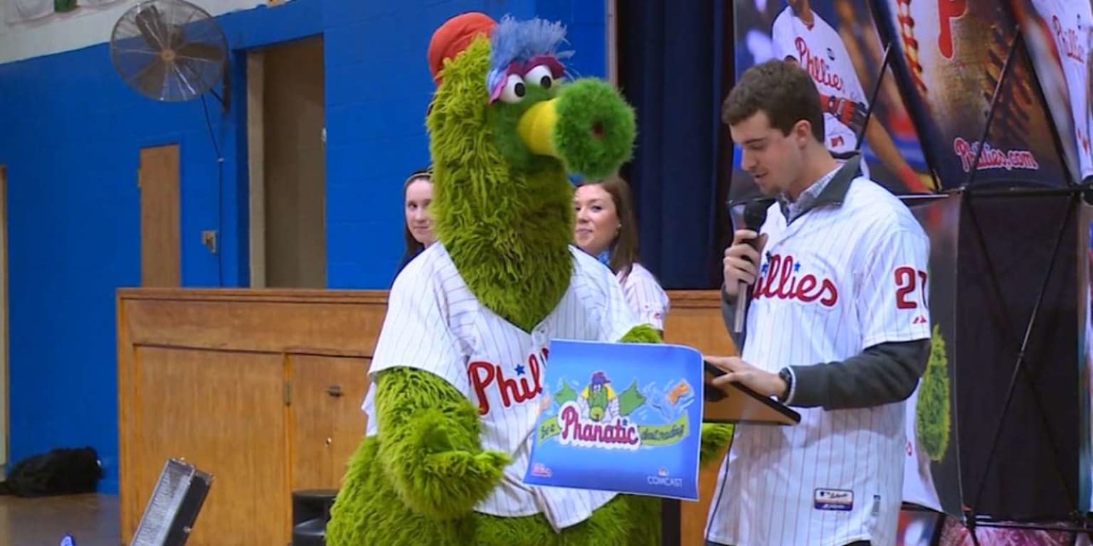 The Phanatic danced and rocked out with some nuns to get kids pumped ...