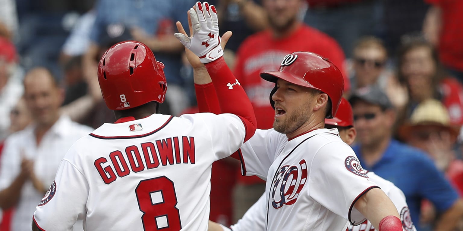 Nationals' Stephen Drew, Brian Goodwin take BP