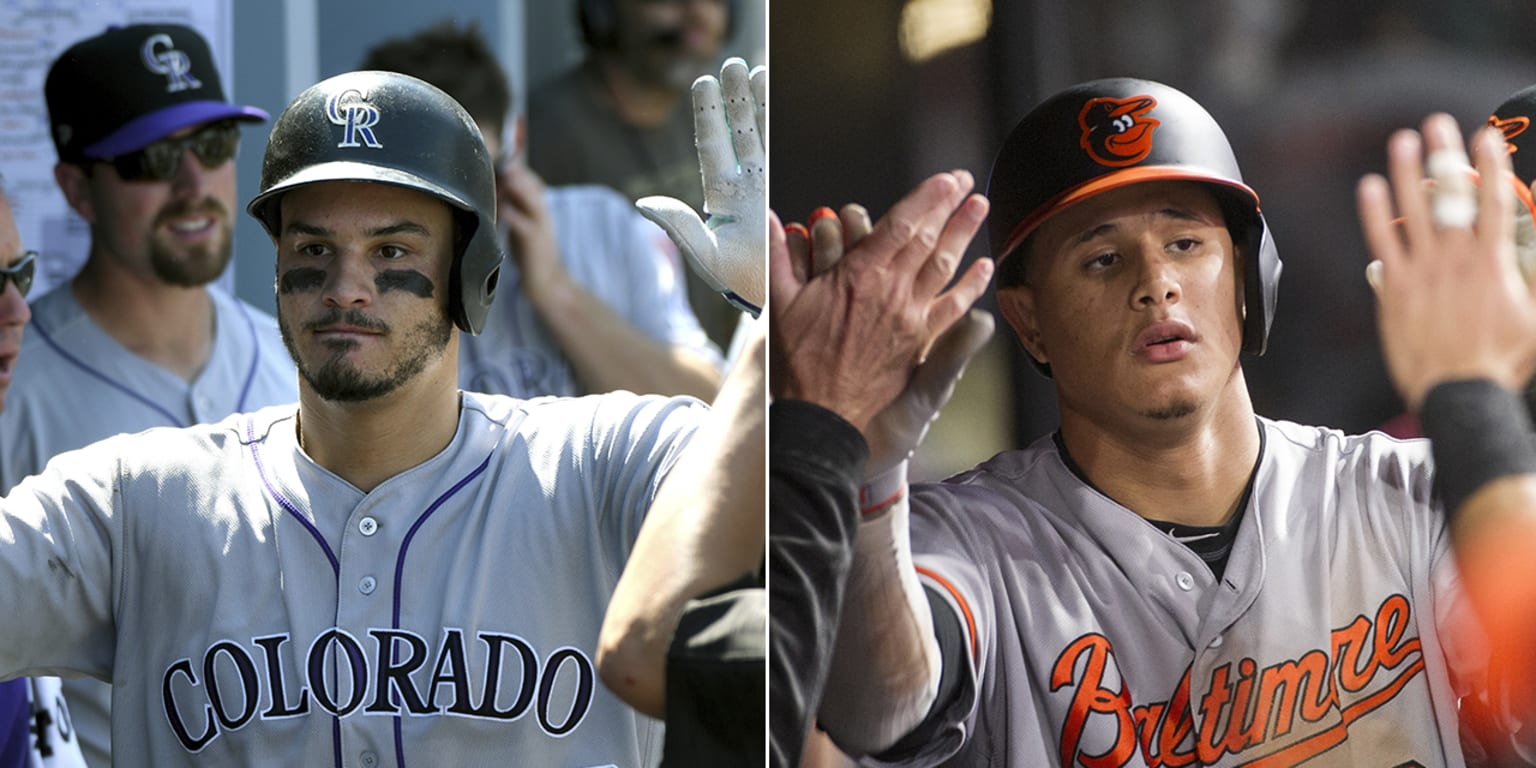 Nolan Arenado, Manny Machado compared