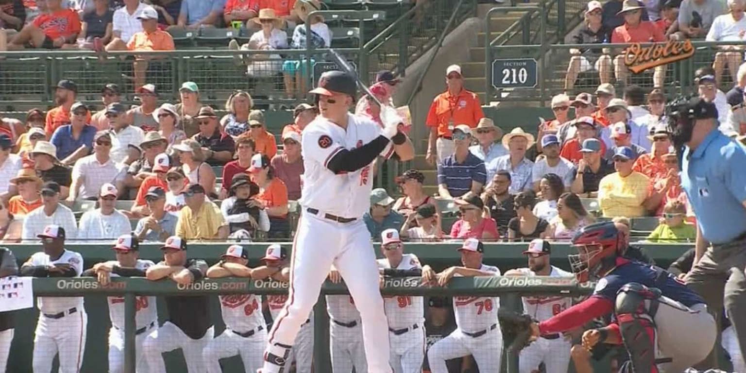Chance Sisco homers in first spring at-bat