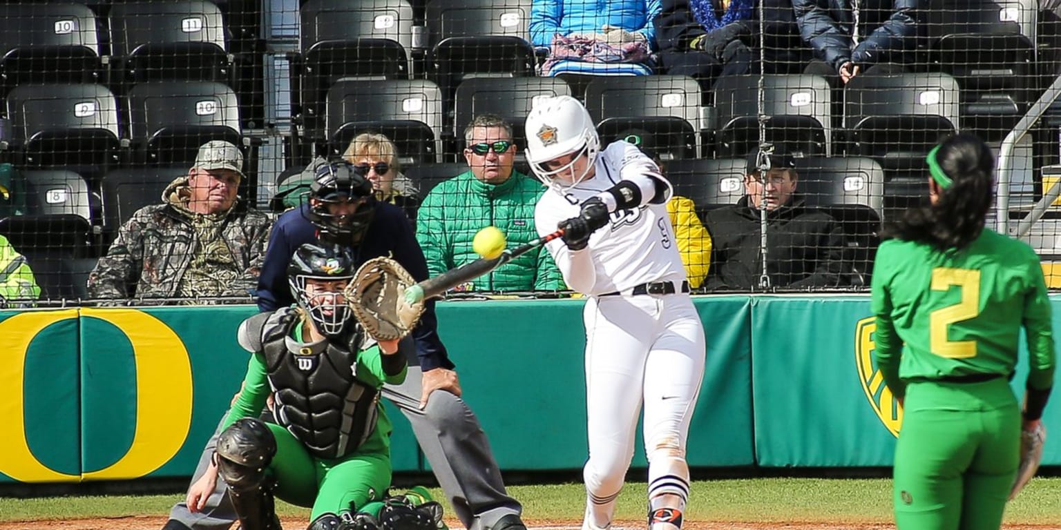 OK State's Samantha Show crushes homer, flips bat | MLB.com