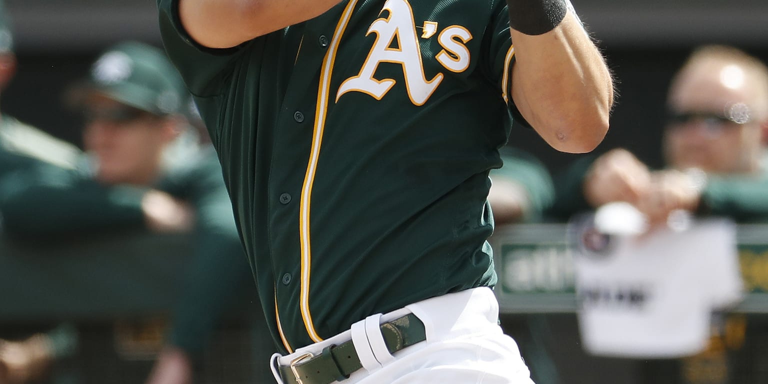 Chad Pinder impressing Athletics in Cactus League