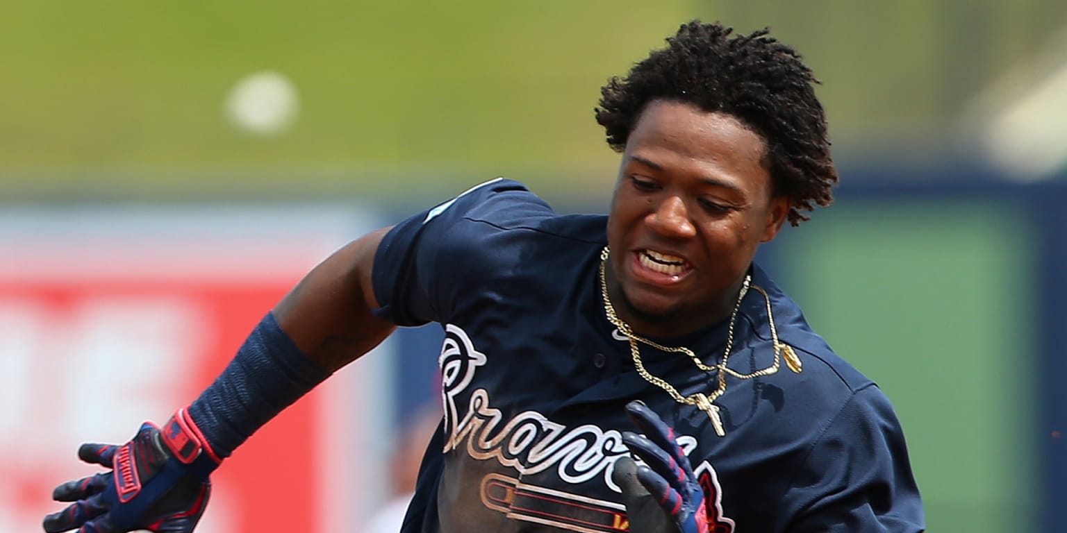 Ronald Acuna hits safely in 8 straight at-bats