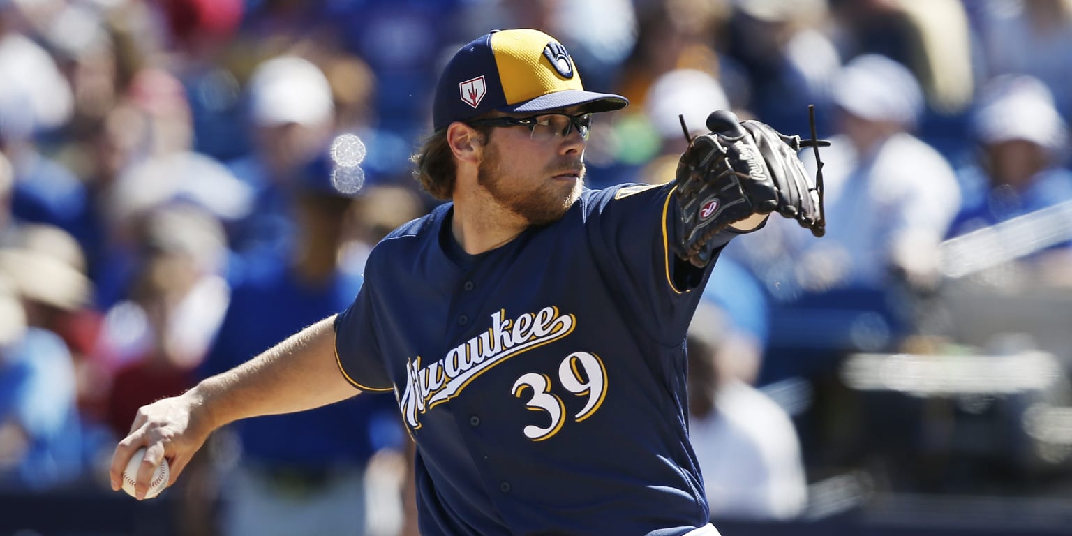 Brewers rotation young; Chase Anderson in bullpen