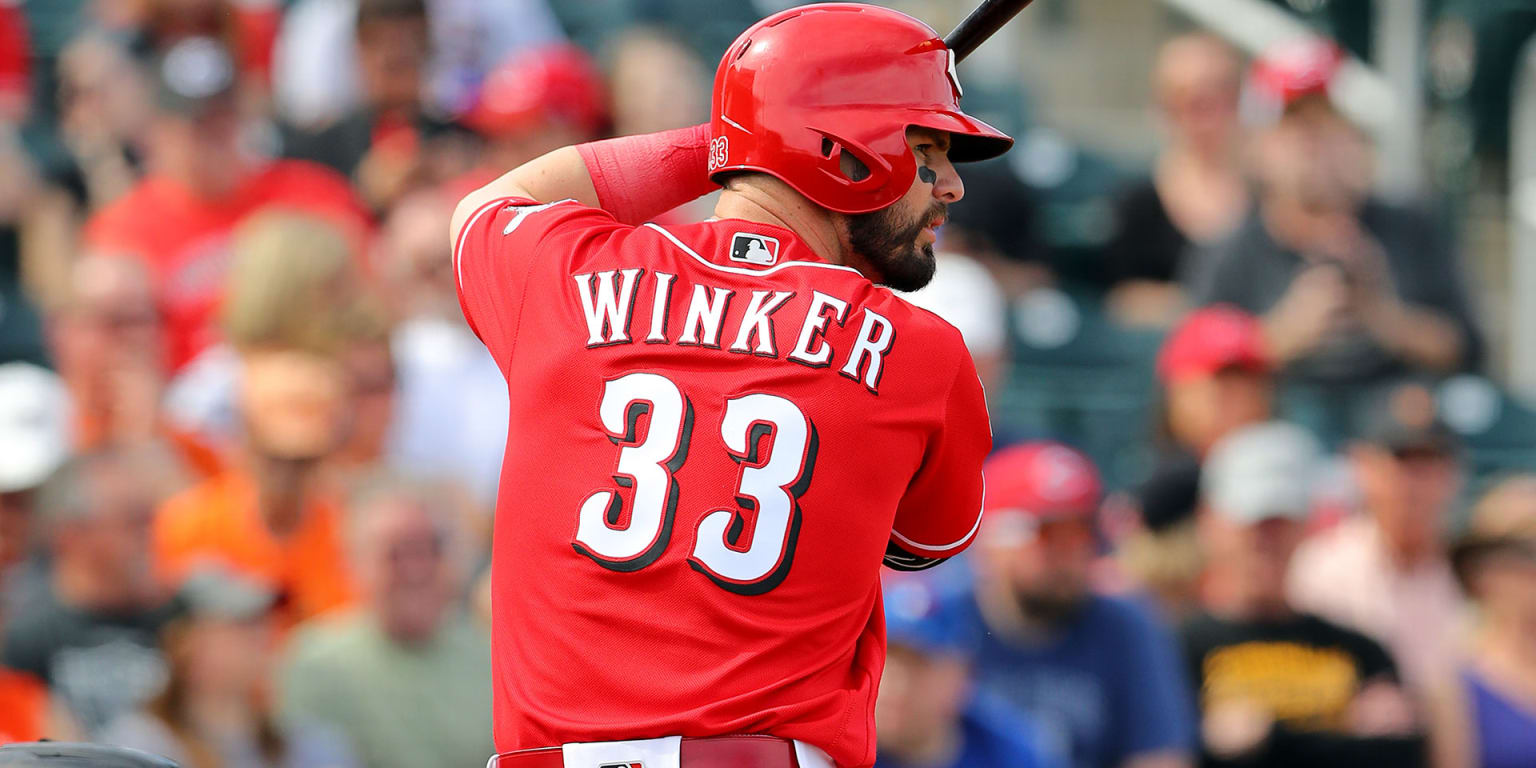 Jesse Winker healthy after shoulder surgery