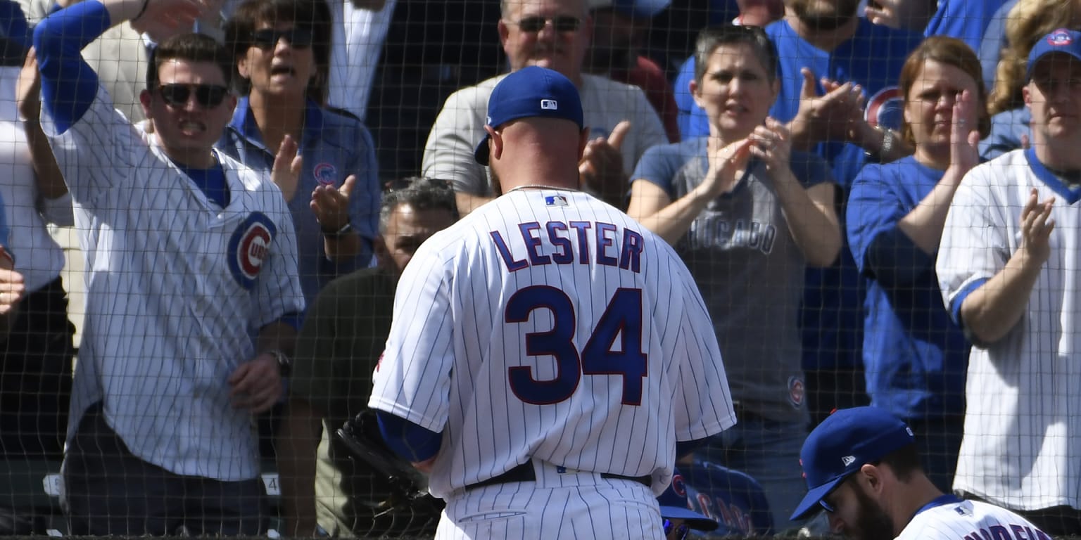 Jon Lester out with hamstring injury