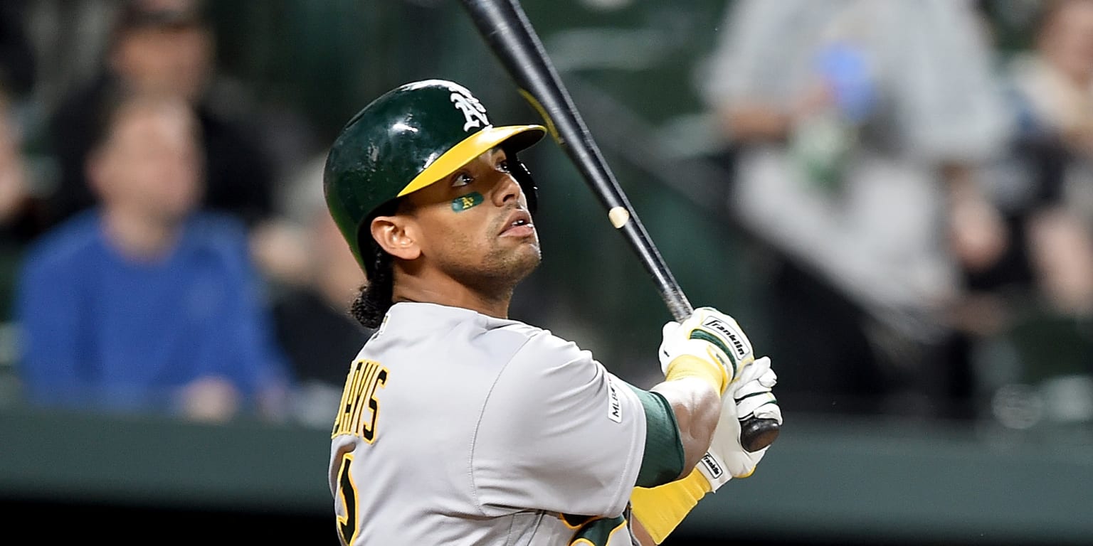 Khris Davis' home run power continues to amaze