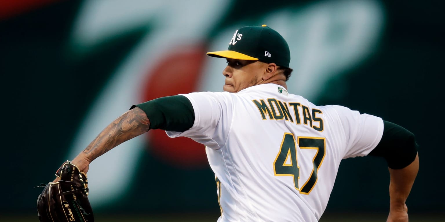 Frankie Montas ends Astros' 10-game win streak