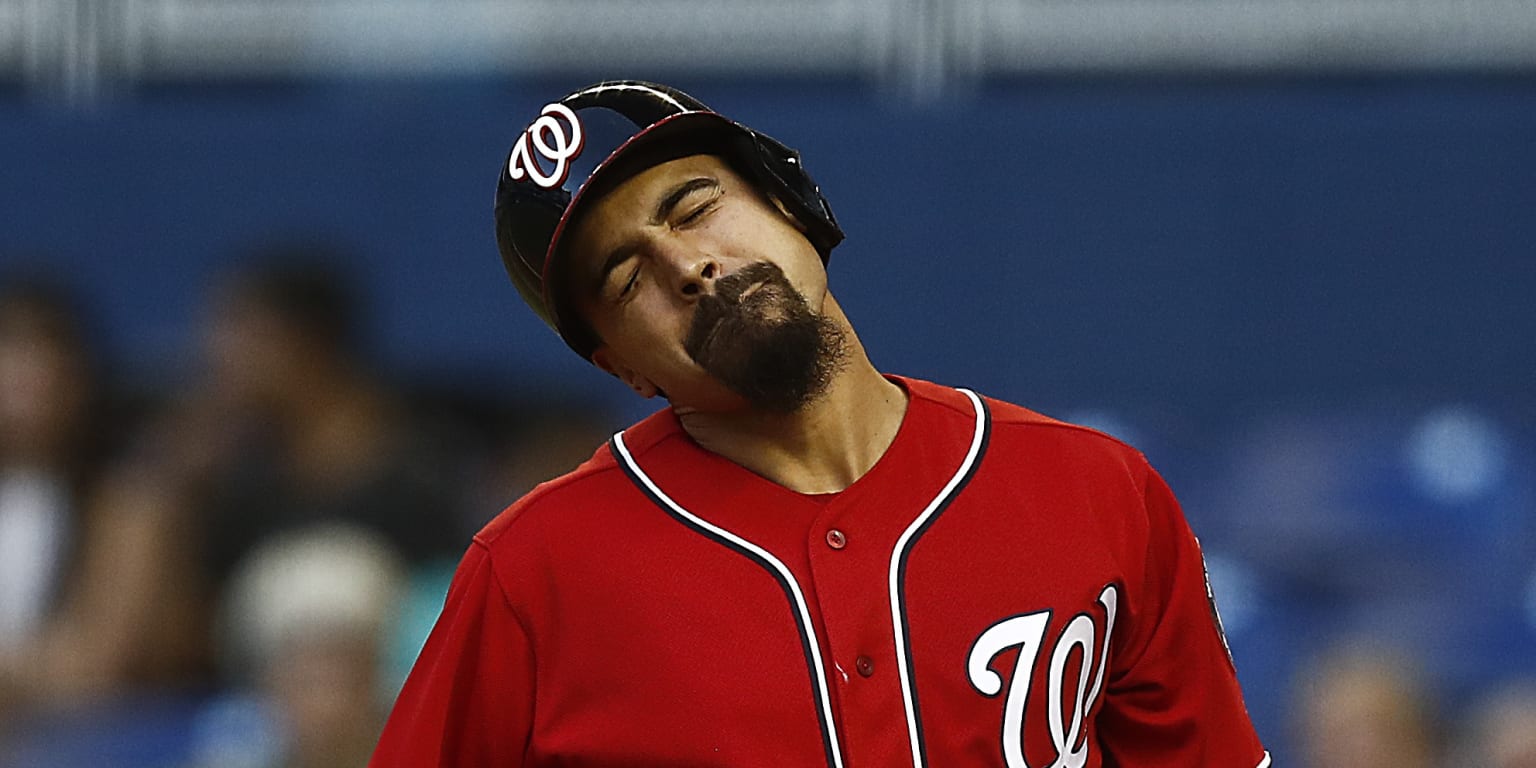 Anthony Rendon exits game after hit by pitch